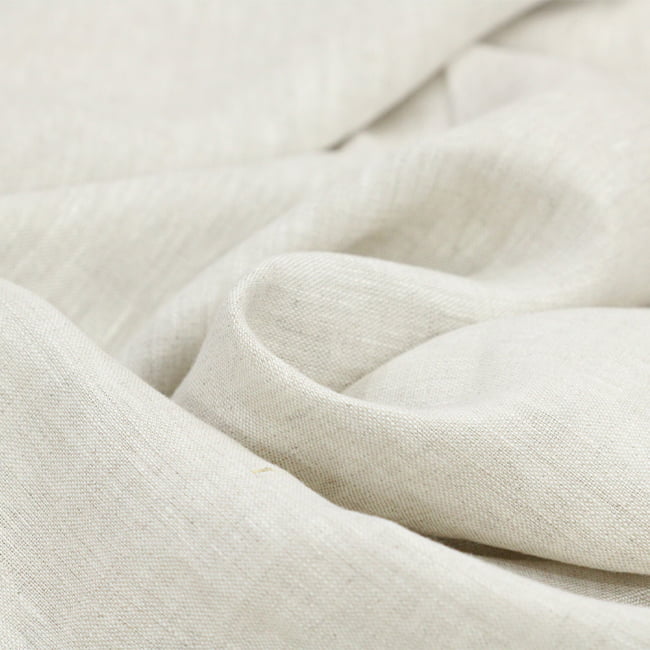 Tecido Linho Puro Tom Cru | Milfios Tecidos